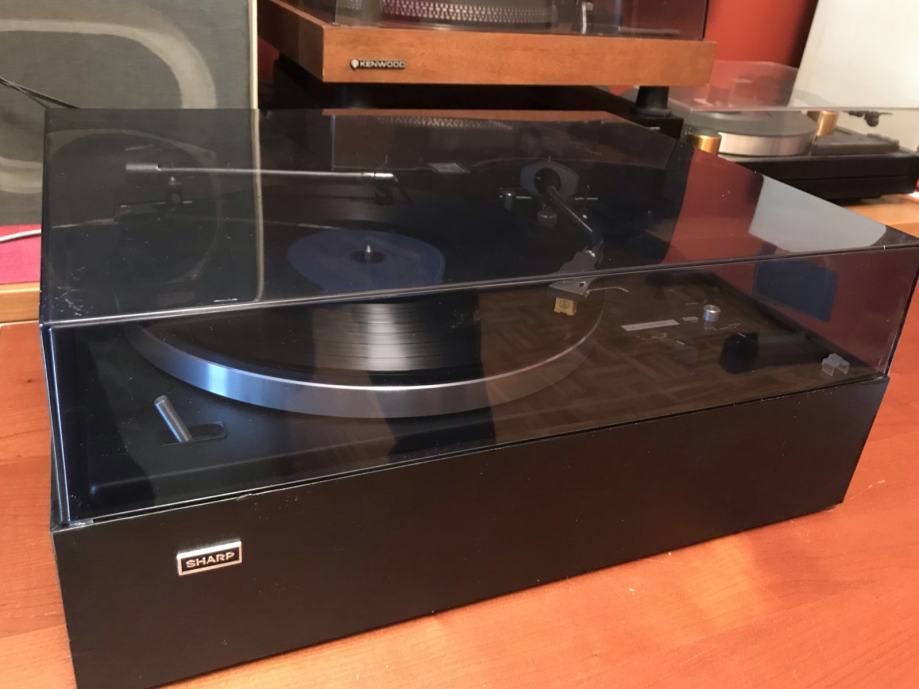 Gramofon Sharp RP203H, glava AT91 z novo iglo + čistilna ročica
