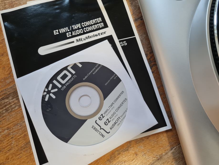 ION PROFILE EXPRESS, gramofon, vinyl to mp3