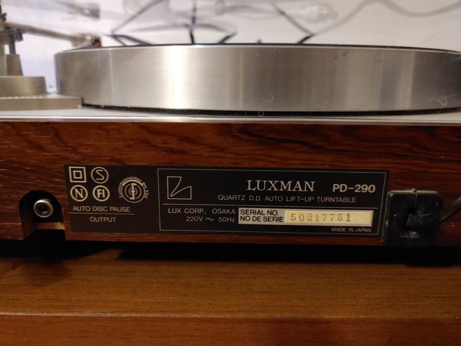 LUXMAN PD 290 REZERVIRANO do 15.01.2022