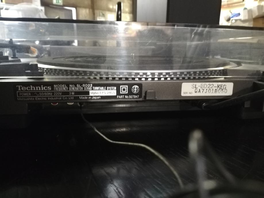 Technics FG Servo SL-BD22 avtomatski gramofon