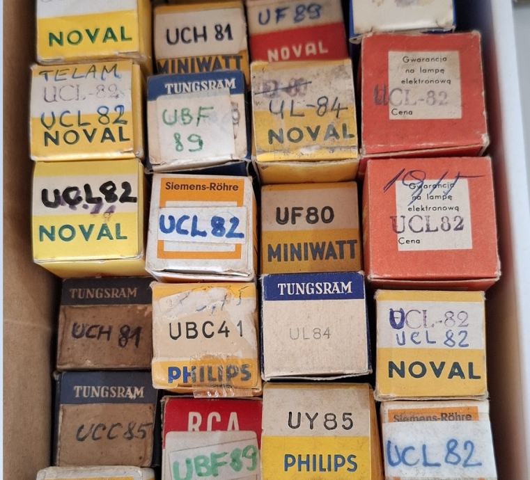 UCL82 lampa Triode-Pentode = LN119 = 50BM8 = 10PL12 / še nerabljena
