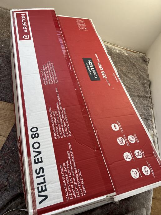 Bojler ARISTON VELIS EVO 80 EU SLIM - NOV
