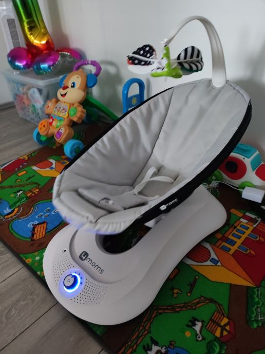 Gugalnik 4MOMS rockaRoo grey classic