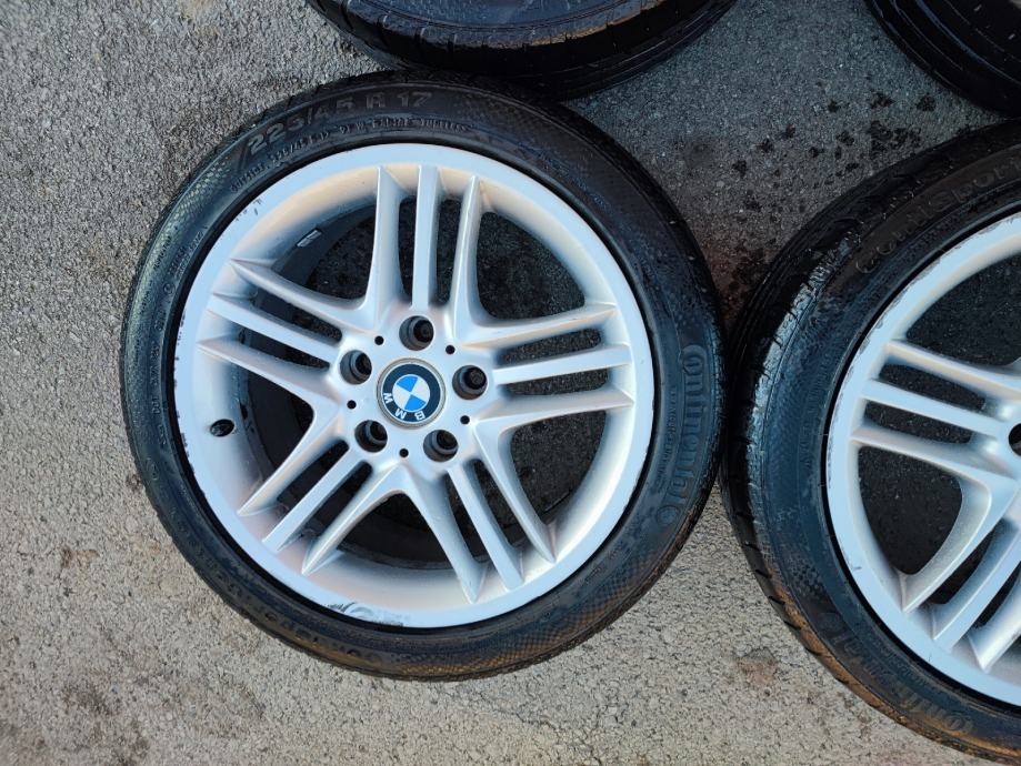 BMW 5x120 style 89 17col alu z letnimi gumami