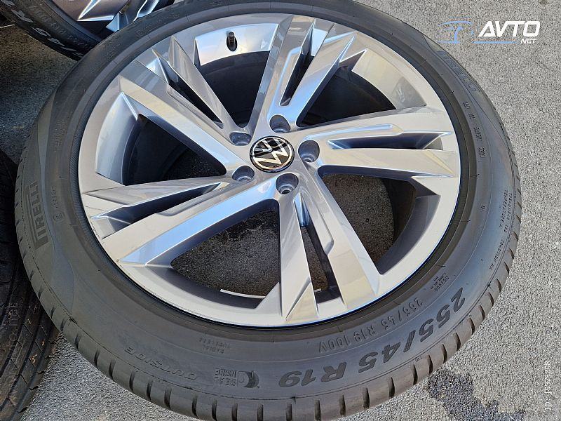 Original platišča VW Tiguan R-line Valencia - letni set 255/45/19