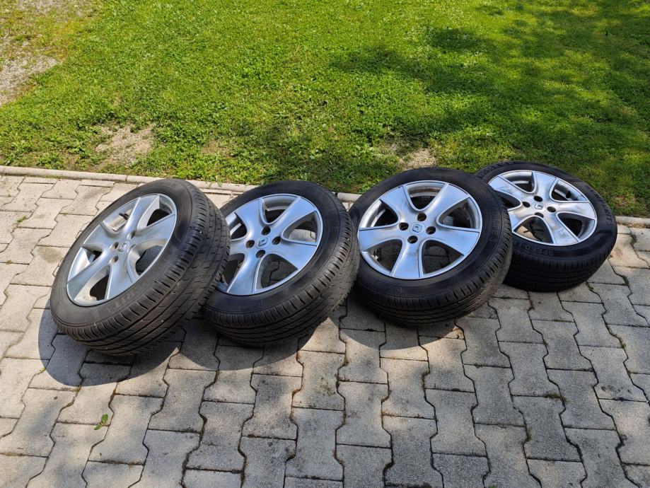 Original Renault platišča + gume za Renault Clio 4