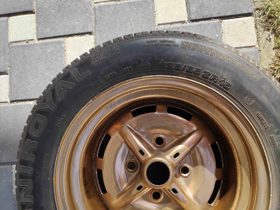 Platišča 15 VW hrošč s gum. 225/55