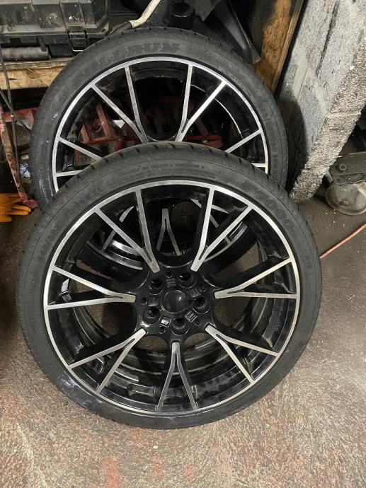 SET 20 BMW 789M M5 | Black Machined 5x112 za G20 G30
