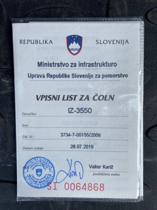 Čoln zložljivi gumenjak, mali, zmogljivi gliser 25 kM