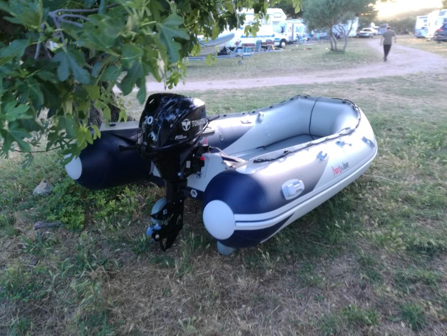Gumenjak Honda Honwave T35 AE in Tohatsu MFS 20 EFI l.2018 T35 AE