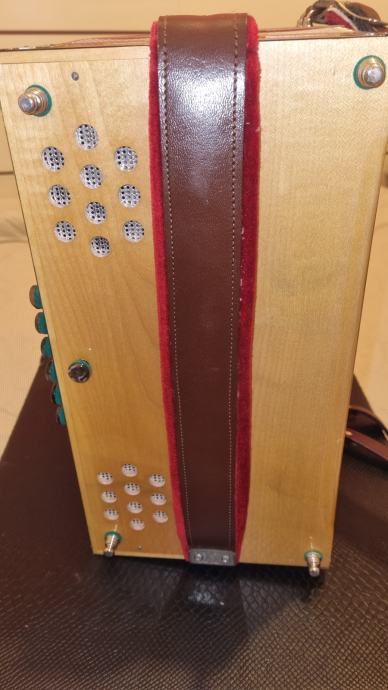 Diatonična harmonika KAPŠ Ivan - leto izdelave 1989 - CFB