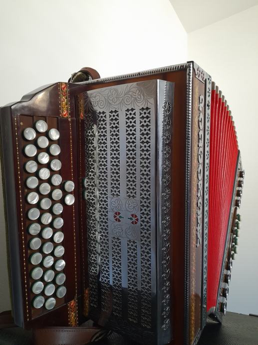 Diatonična harmonika PODGORŠEK Cis-Fis-H