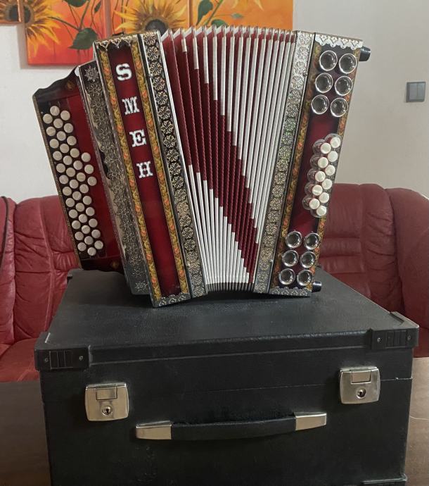 Diatonična harmonika SMEH C F B