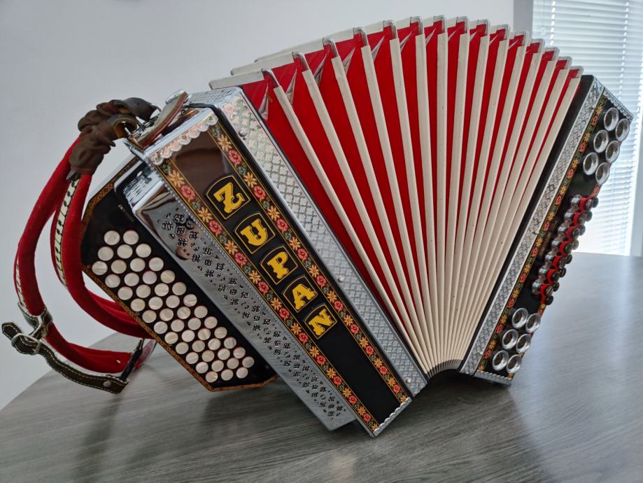 HARMONIKA ZUPAN ALPE IV-D / G-C-F-B