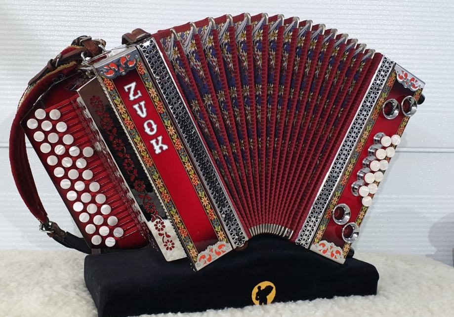Otroška diatonična harmonika Zvok CFB