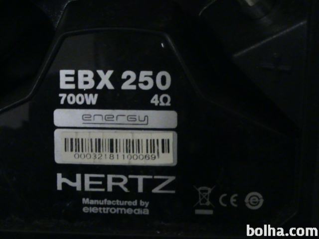 SUBWOOFER HERTZ EBX250