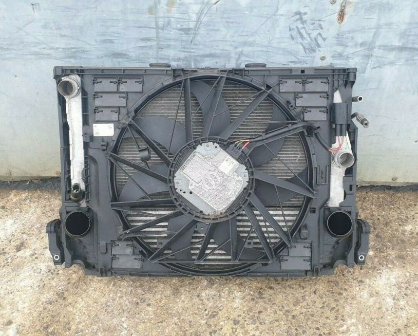 BMW F10 F11 520D HLADILNIKI VENTILATOR