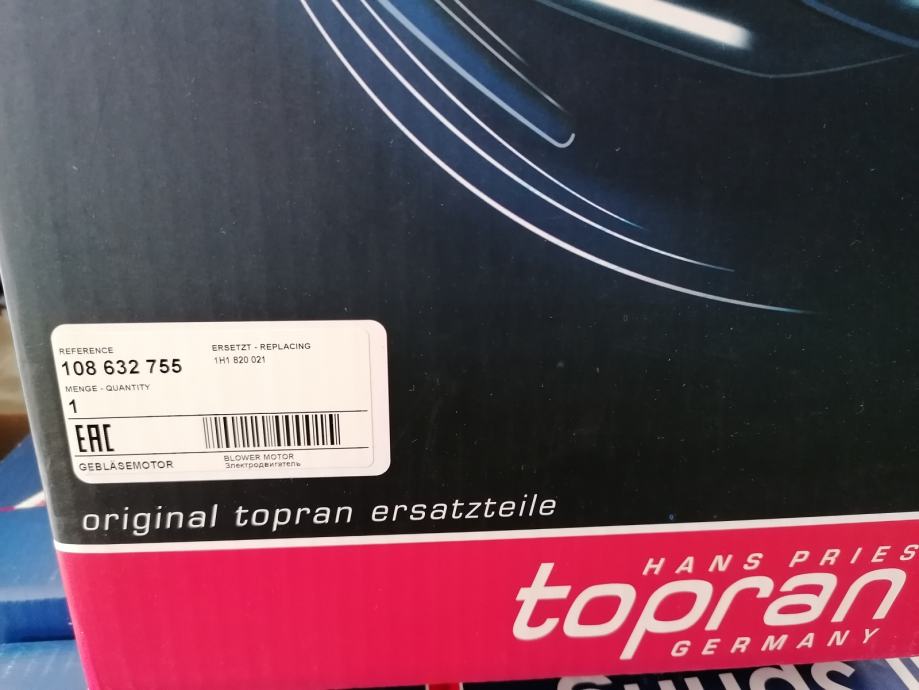 Hans Pries TOPRAN ventilator notranjega prostora 108632