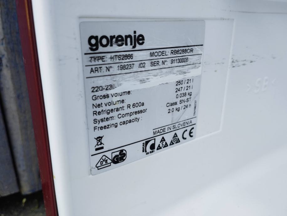 Retro hladilnik Gorenje