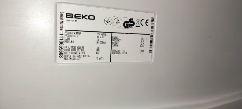 Vgradni hladilnik BEKO