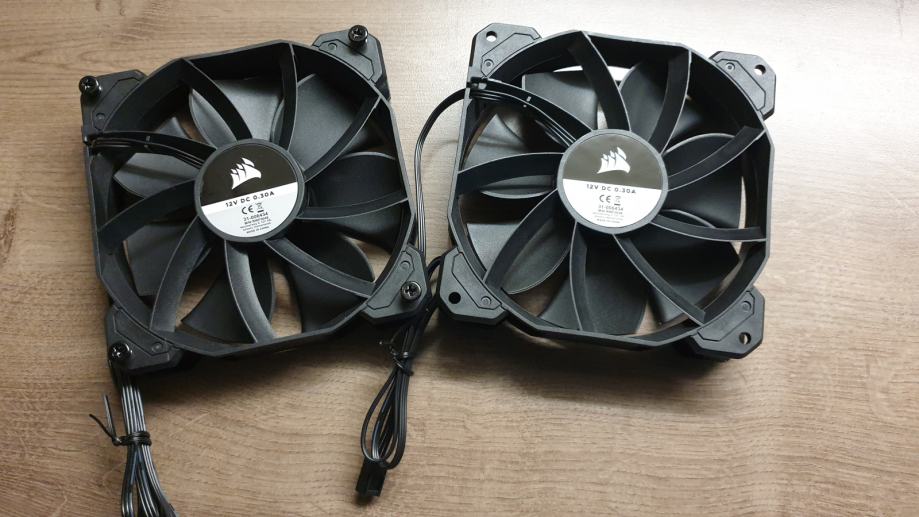 Corsair ventilator 2x , 120mm