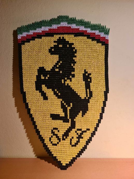 3D Origami GRB FERRARI