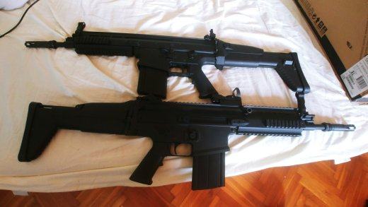airsoft, scar, g36
