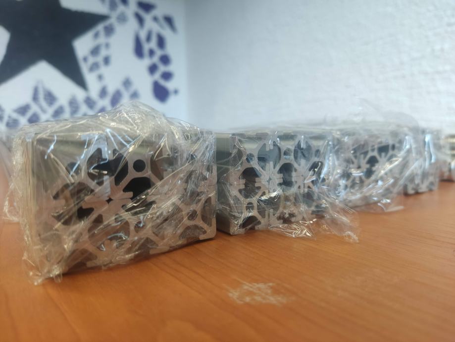 Alu profili, spojni elementi, trap.vretena, kaljene palice