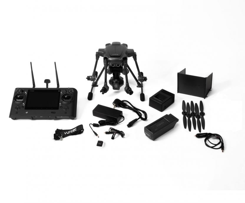 Dron yuneec Typhoon H CGO3+ 4K UHD camera