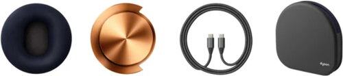 Dyson OnTrack Noise Canceling Headphones WP02 Blue and Copper Bronze