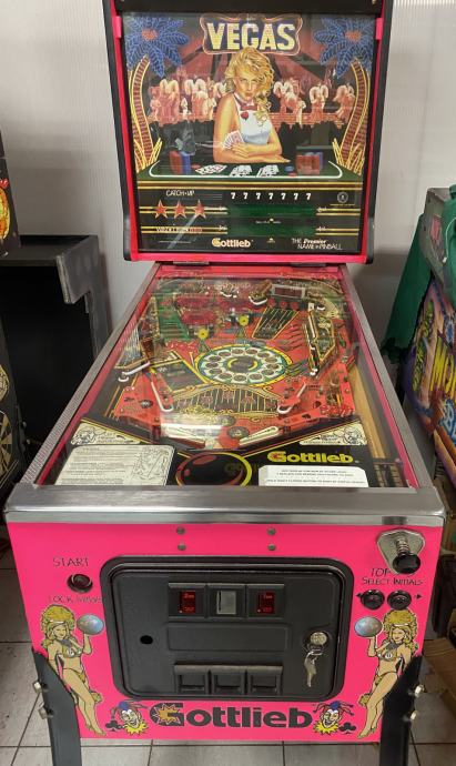 Fliper Vegas, Gottlieb 1990, TOP!!!