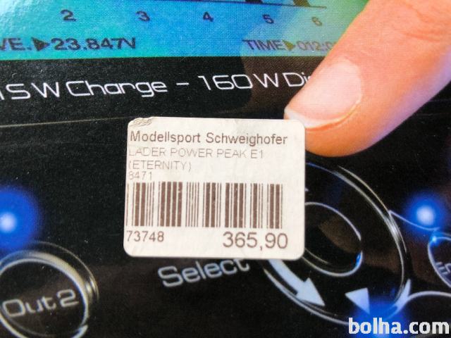 Polnilec LiPo/NiMh/NiCd/Pb Robbe Power Peak E1