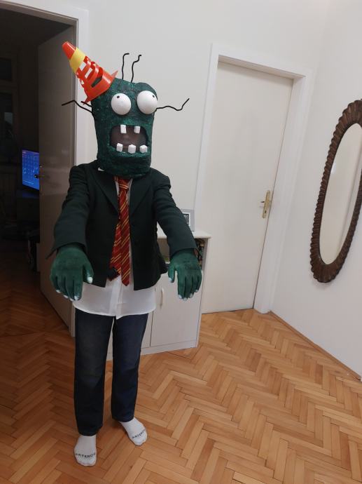 Pustni kostum zombie