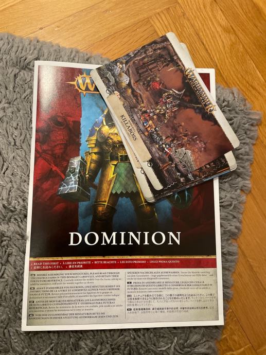 Warhammer age of Sigmar Dominion box