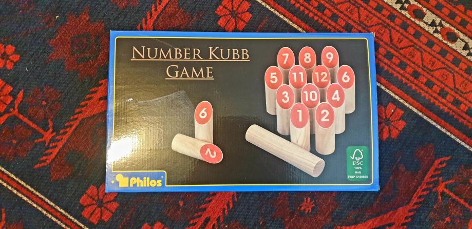 Number Kubb Game, Nov