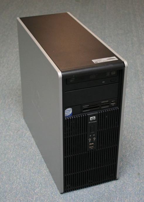 HP DC 7800 CMT:Intel Core2Duo E8400,8GB ram,500GB hdd,DVDrw,WIN10