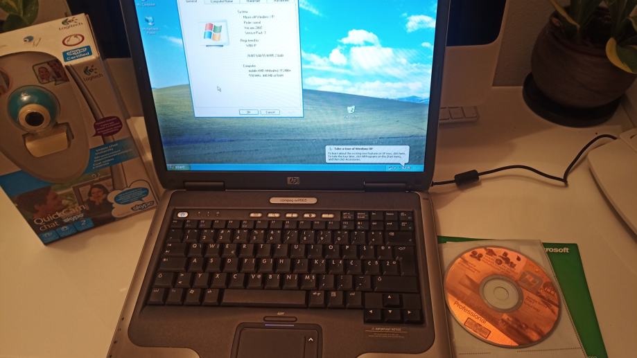 HP COMPAQ BREZHIBEN - WINDOWS XP + OPREMA