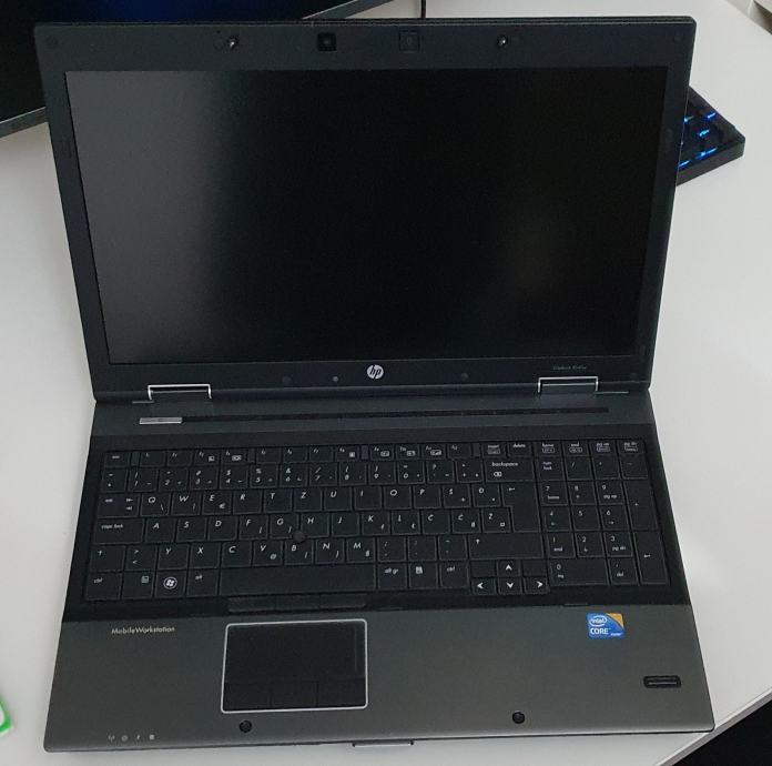 Prenosnik HP EliteBook 8540w i5, 2.53GHz Windows 8.1 Pro, 6GB RAM