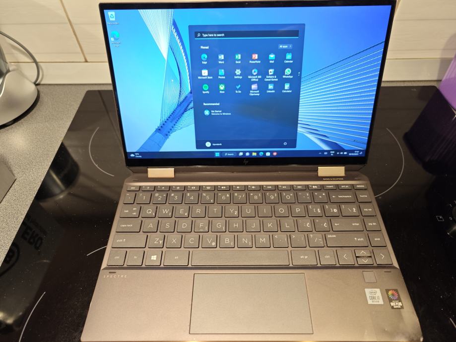 HP Spectre x360 i7-1065G7, 16 GB, 512GB, touch screen, Win 11