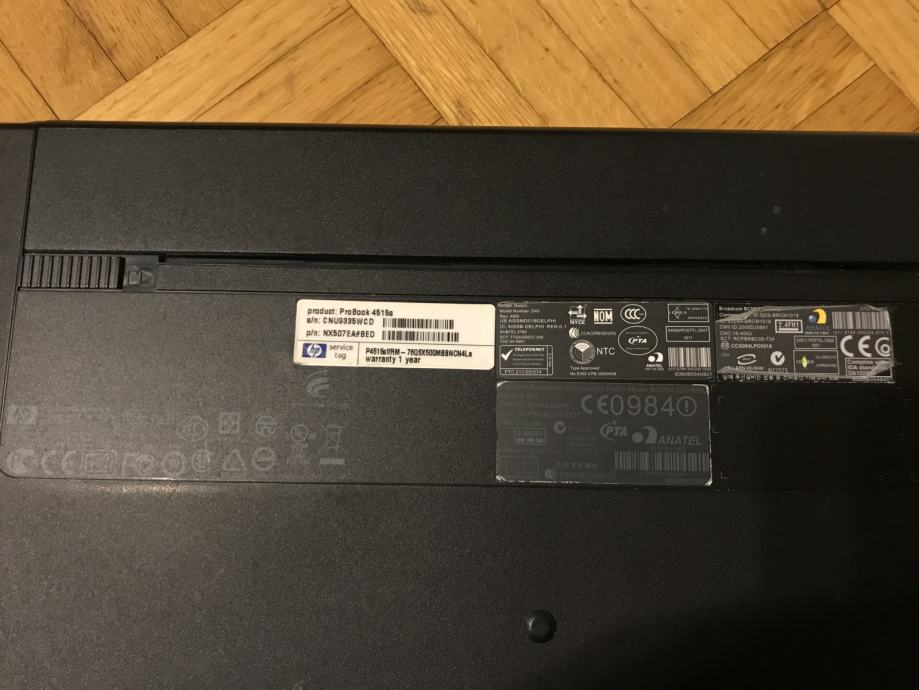 Laptop 15 HP ProBook 4515s - 2 JEDRA/4GB RAM/500GB HDD