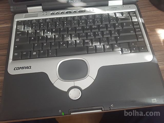 Prenosnik Compaq EVO N1020V, Pentium 4, 512MB RAM