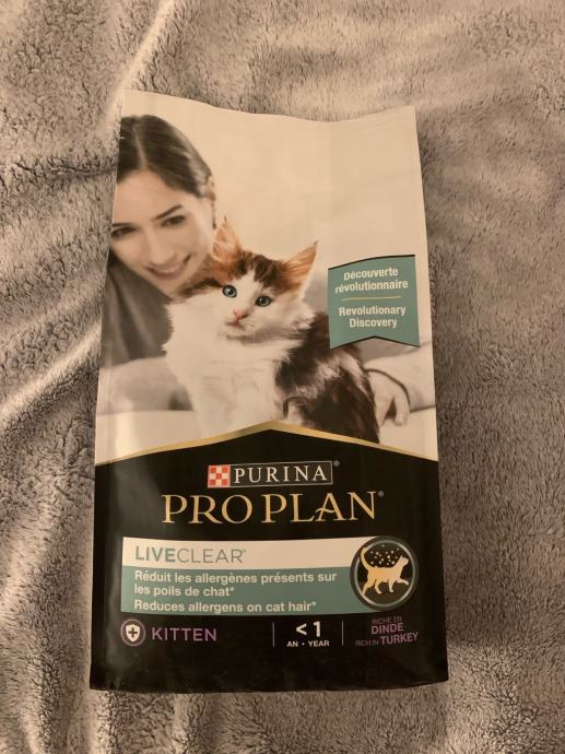 Purina pro plan LIVE CLEAR mačji briketi 1,4kg