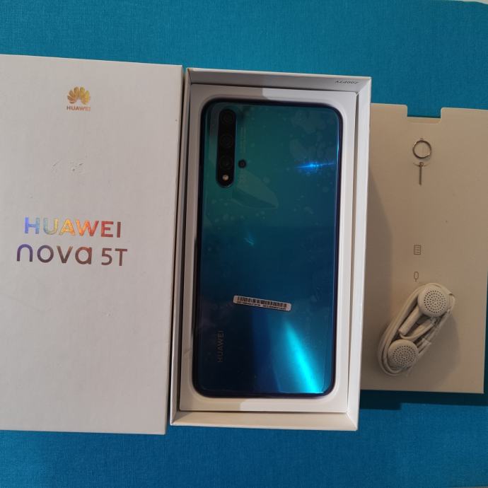 Huawei Nova 5T dual Sim 128GB kamera 48MP (novo)!