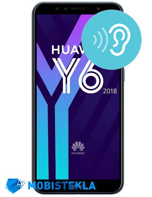 Huawei Y6 2018 - popravilo zgornjega zvočnika