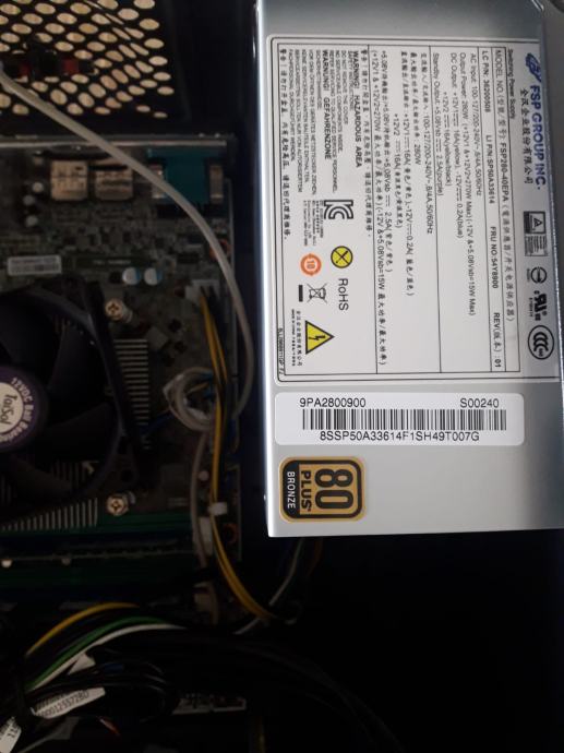 Računalnik i5-3470 CPU, 8 GB RAM DDR3, 1 TB disk, Intel(R) HD grafična