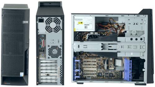 Računalnik/strežnik IBM eServer xSeries 205,deluje odločno