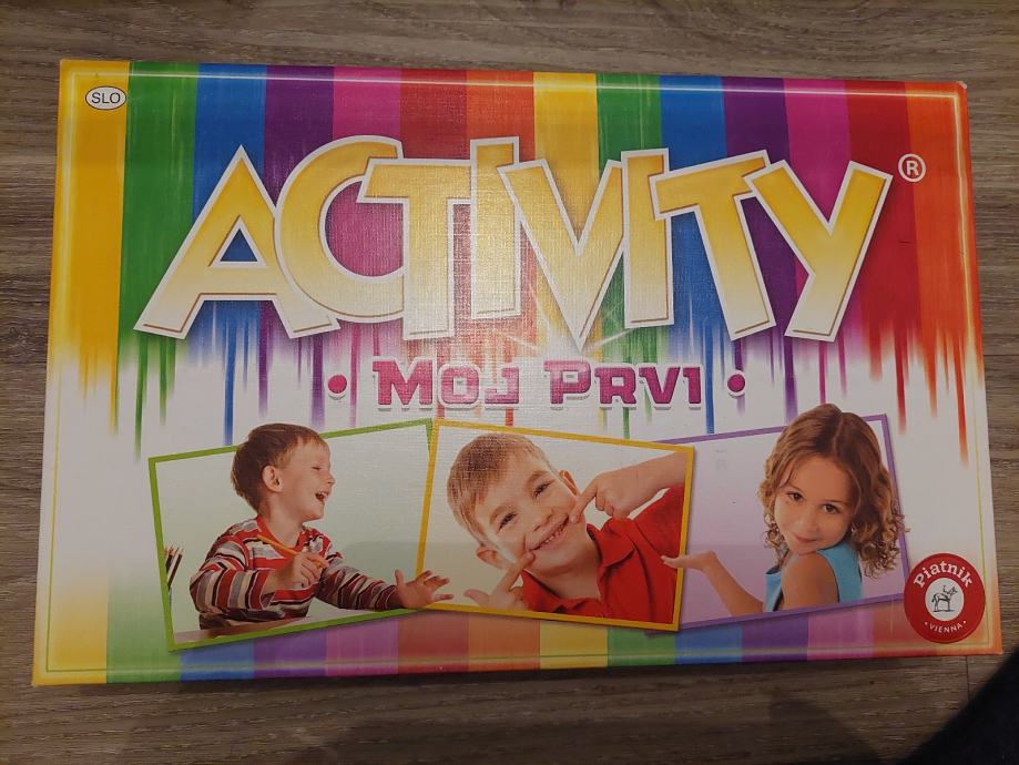 Activity moj prvi Namizna igra NOVO od 4 leta naprej 3-16igralcev