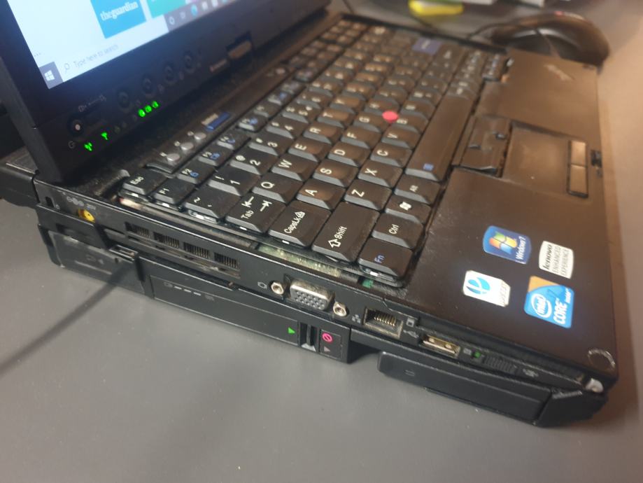 IBM Thinkpad I7 x201 tablet plus dock
