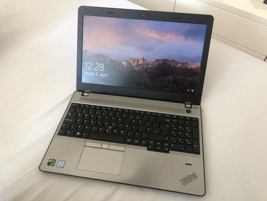 Lenovo Thinkpad E570 15,6 inch - i7 7500u, 256gb ssd, 8gb ram