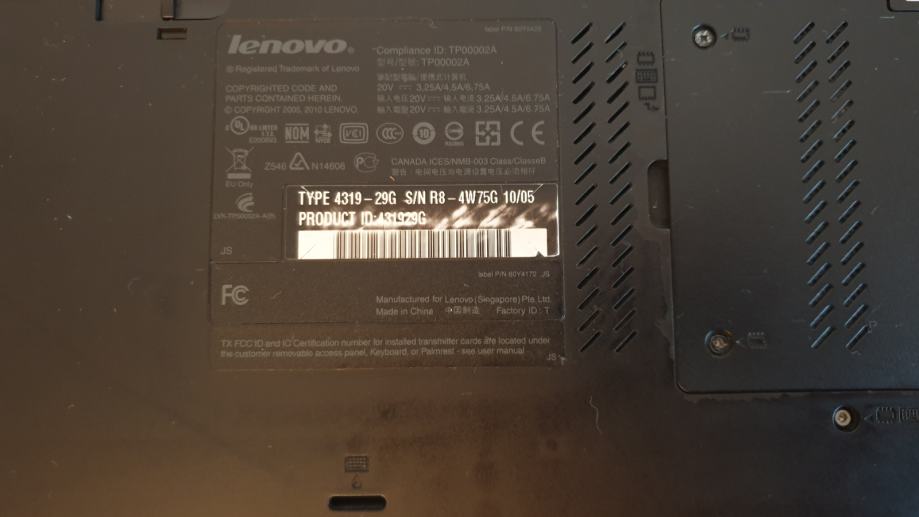 Lenovo Thinkpad W510 - 15 - i7 Q820 1.73GHz - 8GB ram - Nvidia Quadro